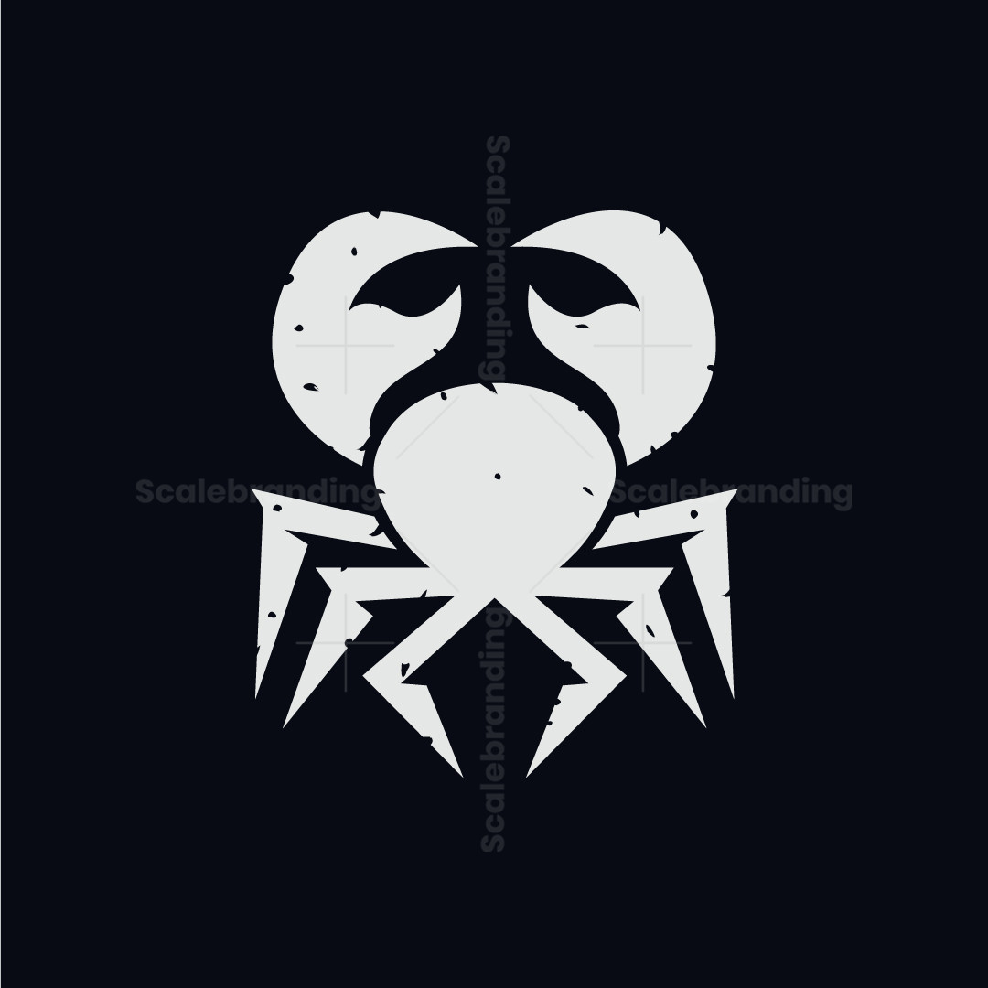Grunge crab logo | Scalebranding