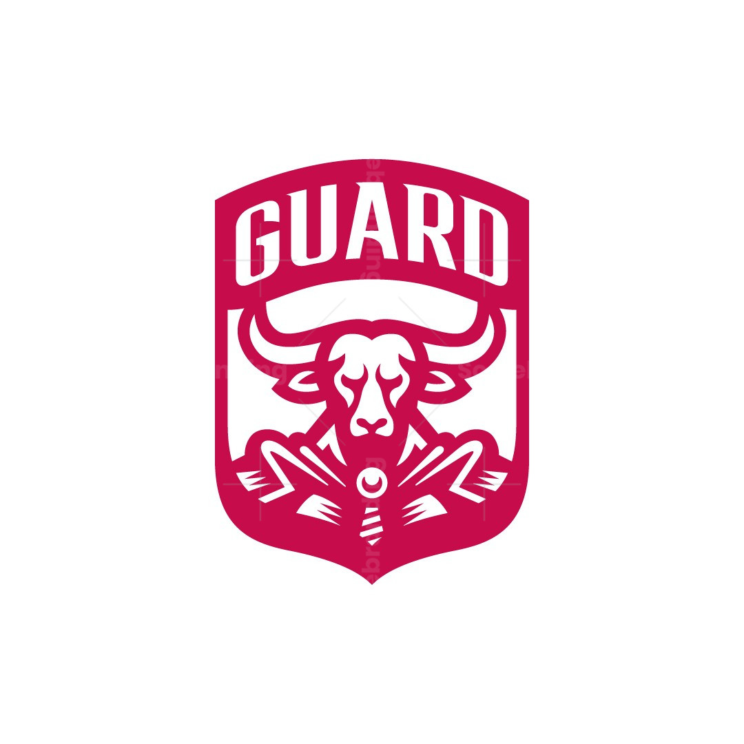 Guardian Bull Sword Shield Logo | Scalebranding