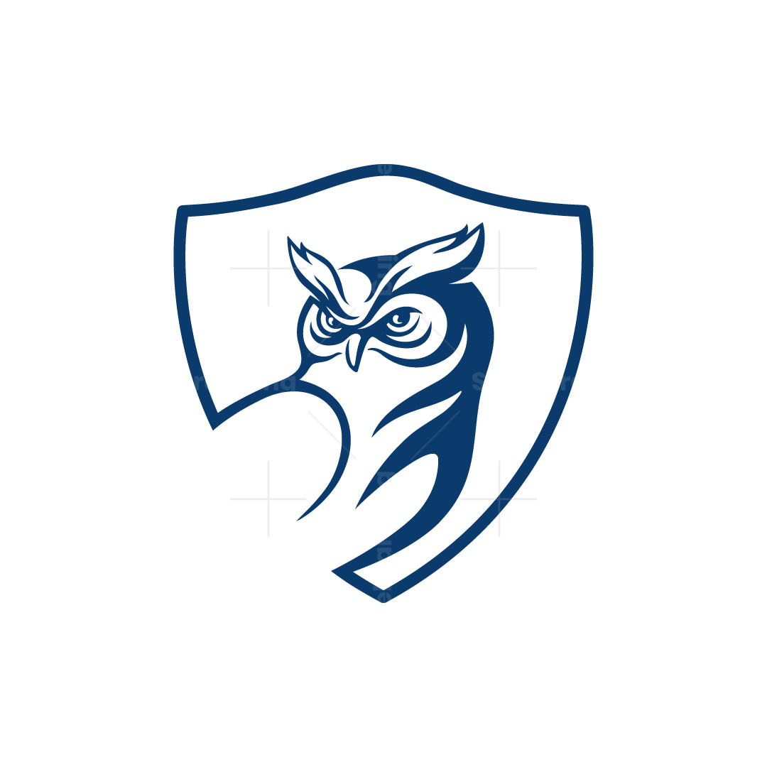 Guardian Owl Shield Logo | Scalebranding