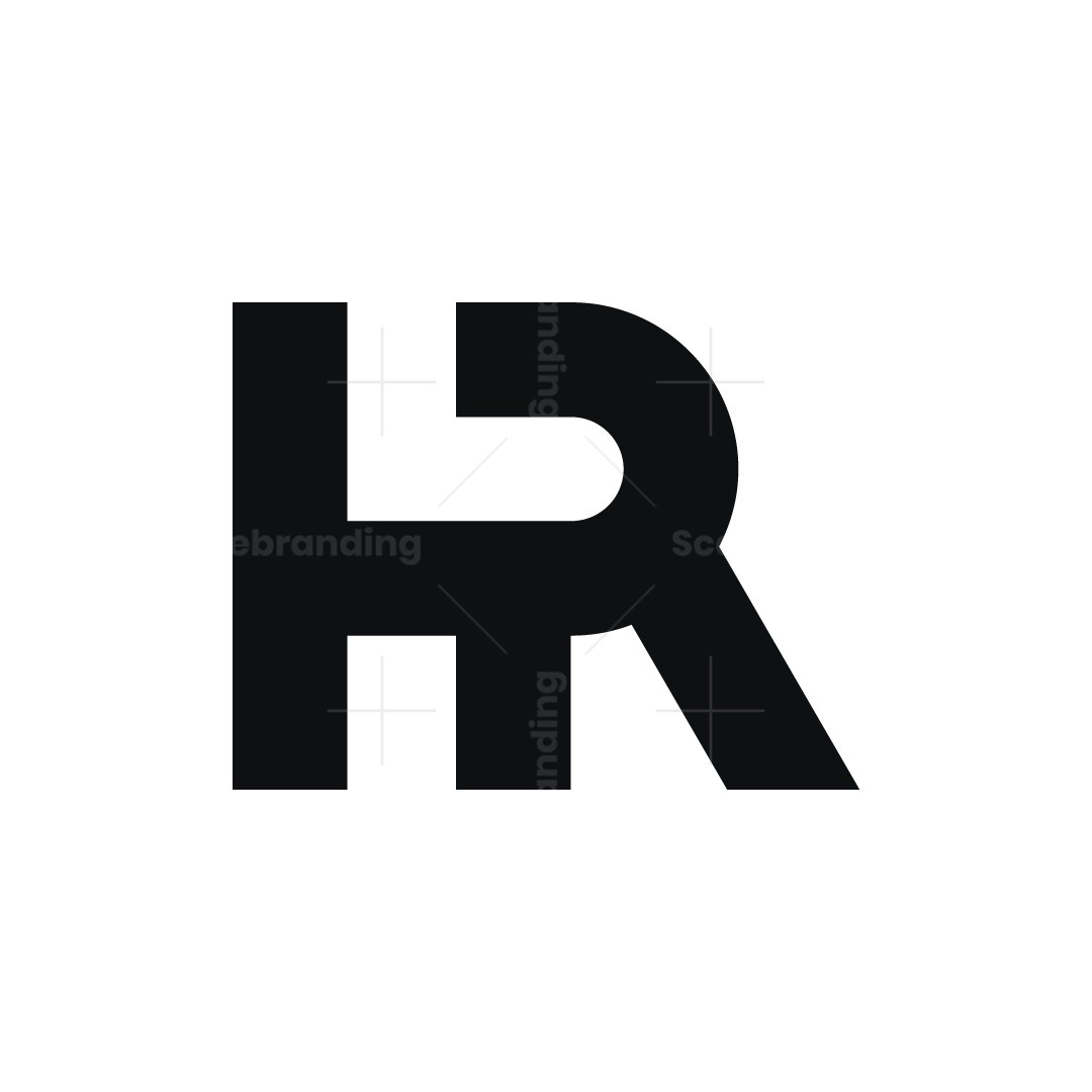 H and R Letter Logo | Scalebranding