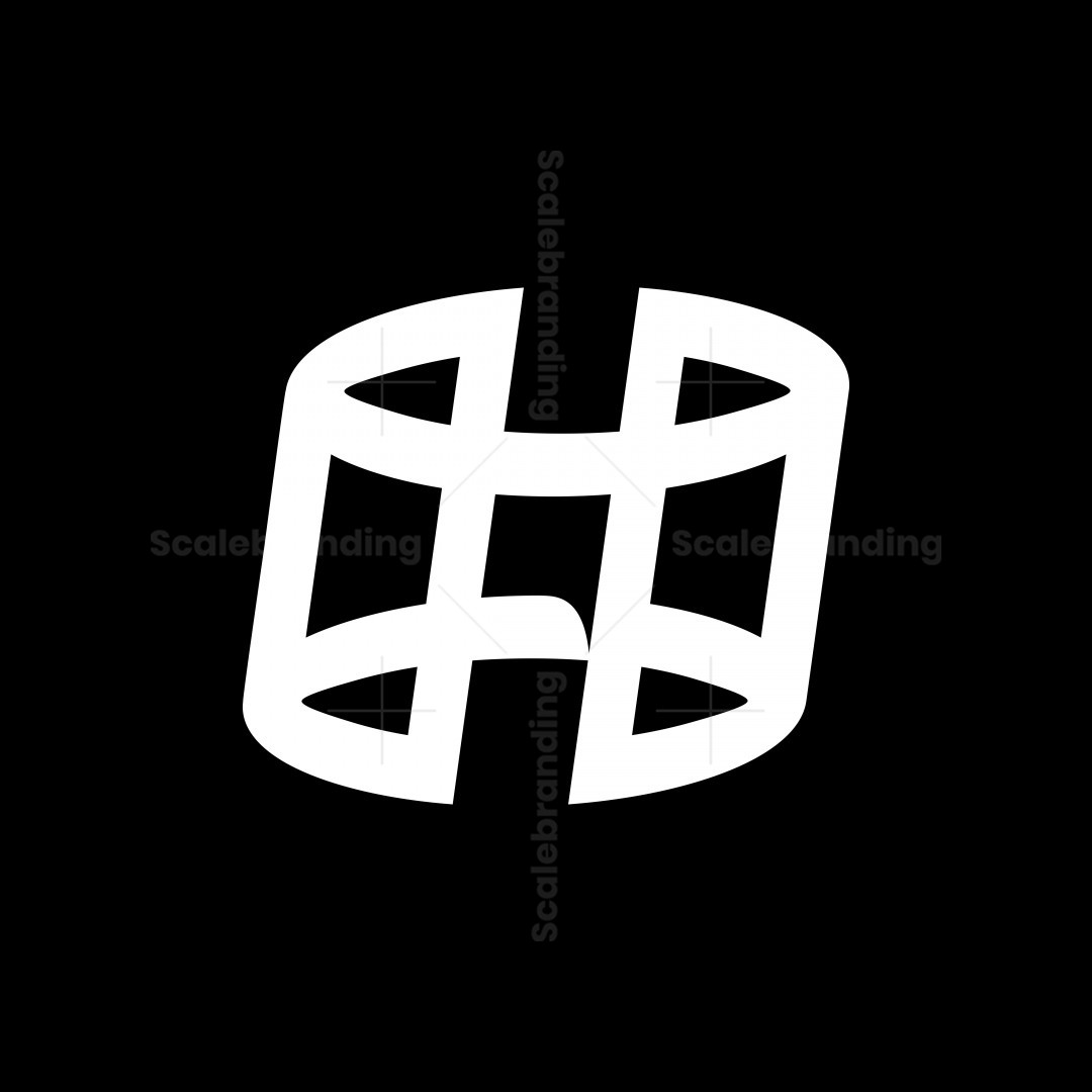 H Hashtag Letter Logos | Scalebranding