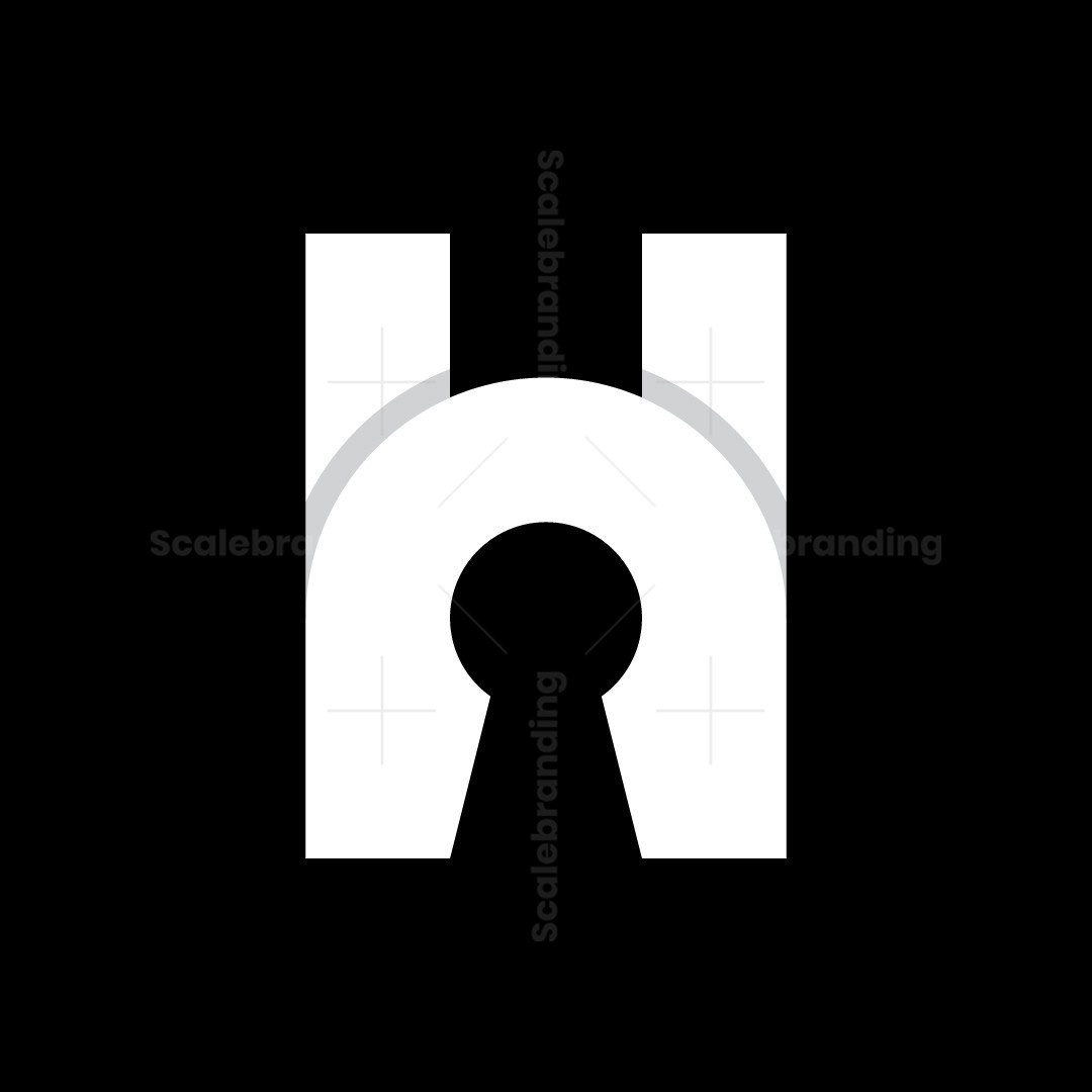H keyhole Logo | Scalebranding