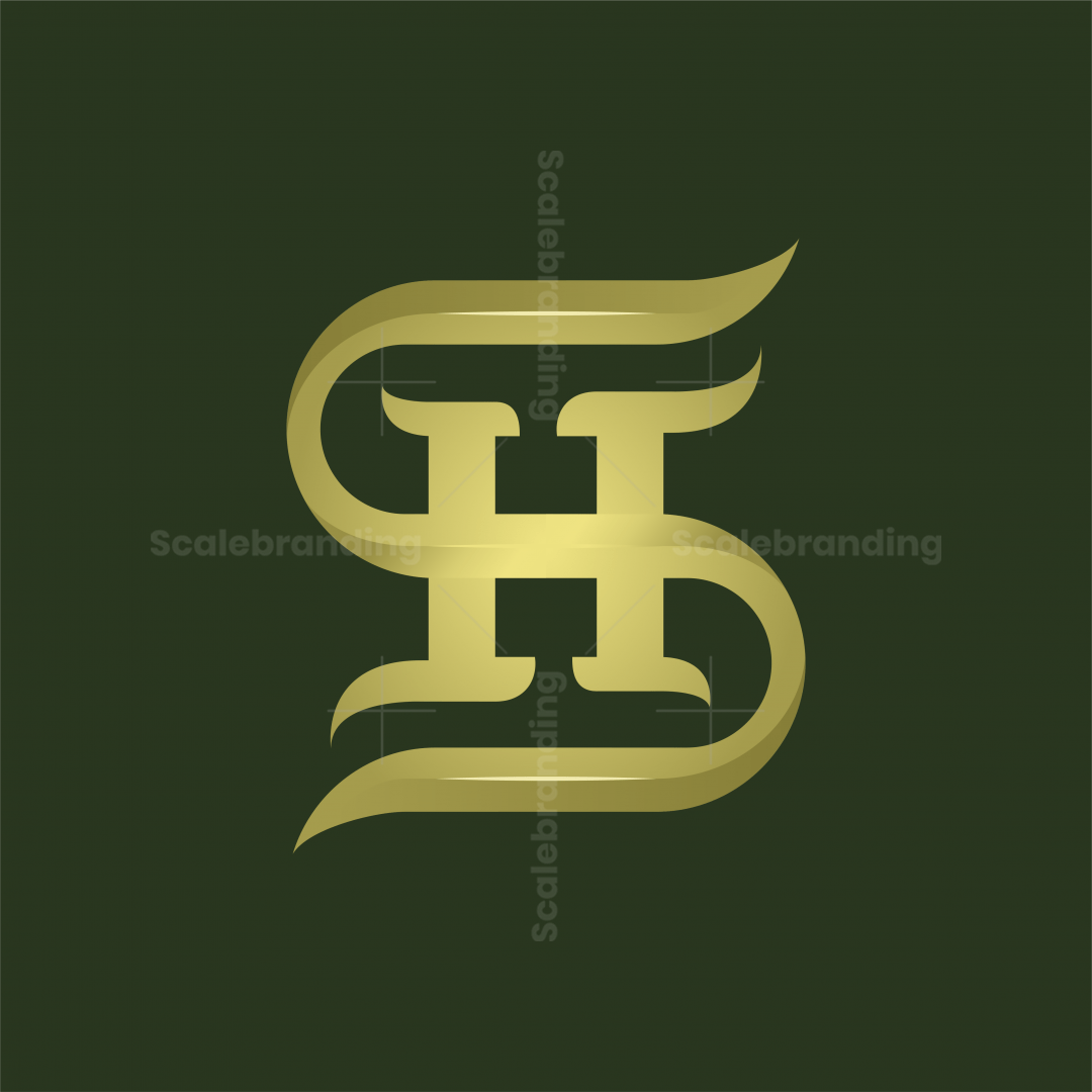 H S Stylish Logo | Scalebranding
