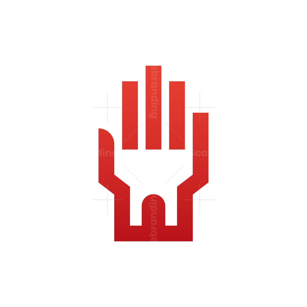 Hand Fortress Logo | Scalebranding