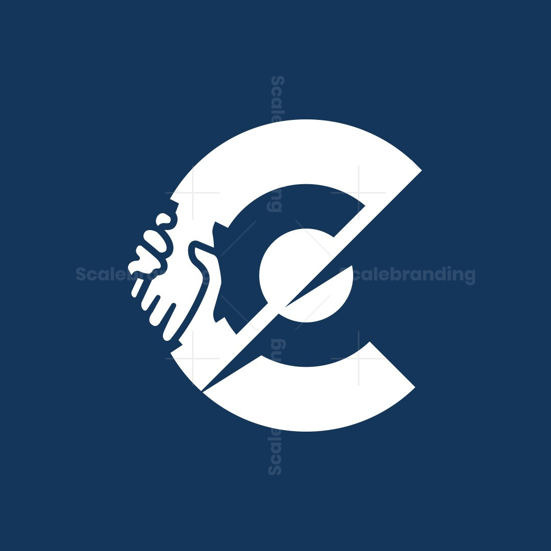 Handshake And Letter C Logo | Scalebranding