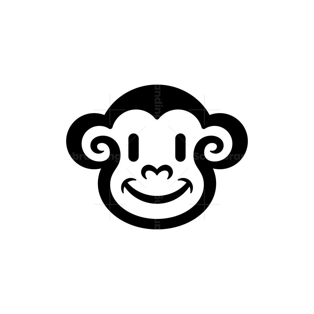 Happy Ape Monkey Logo | Scalebranding