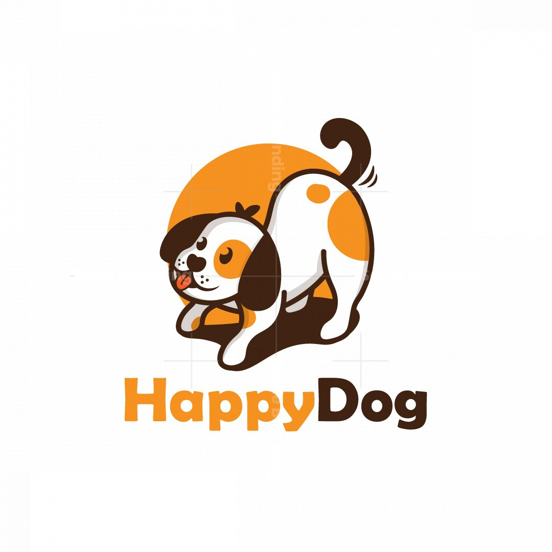 Happy Dog Logos