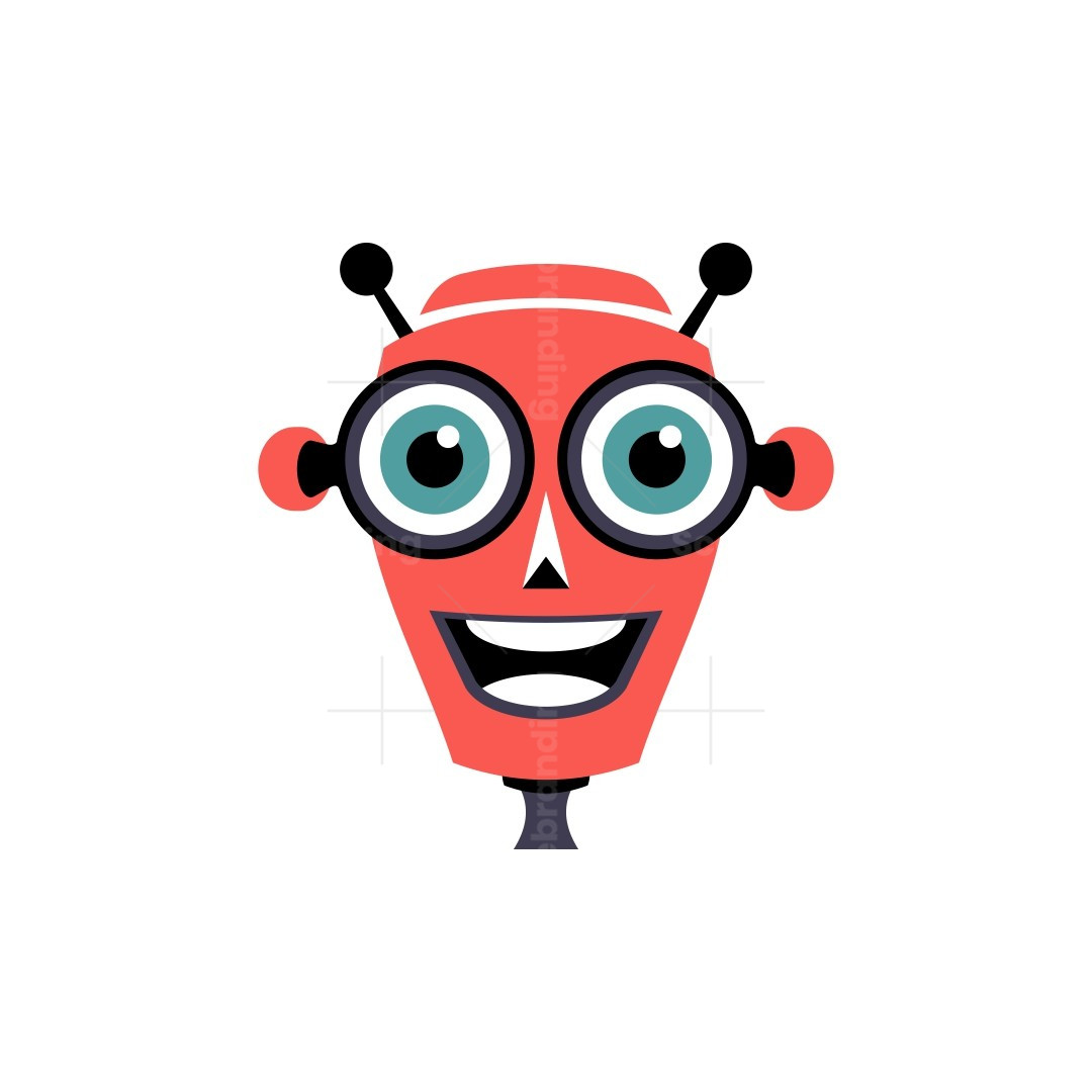 Happy Robot Logo | Scalebranding