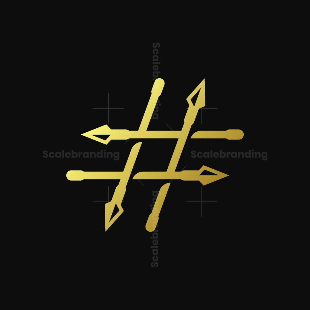 Hashtag Logo Design