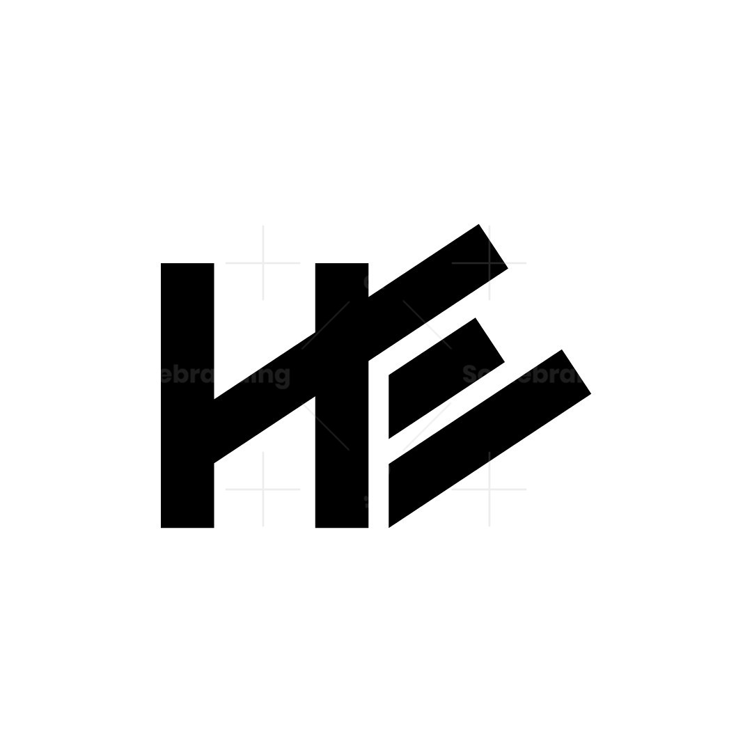 HE Monogram Logo | Scalebranding