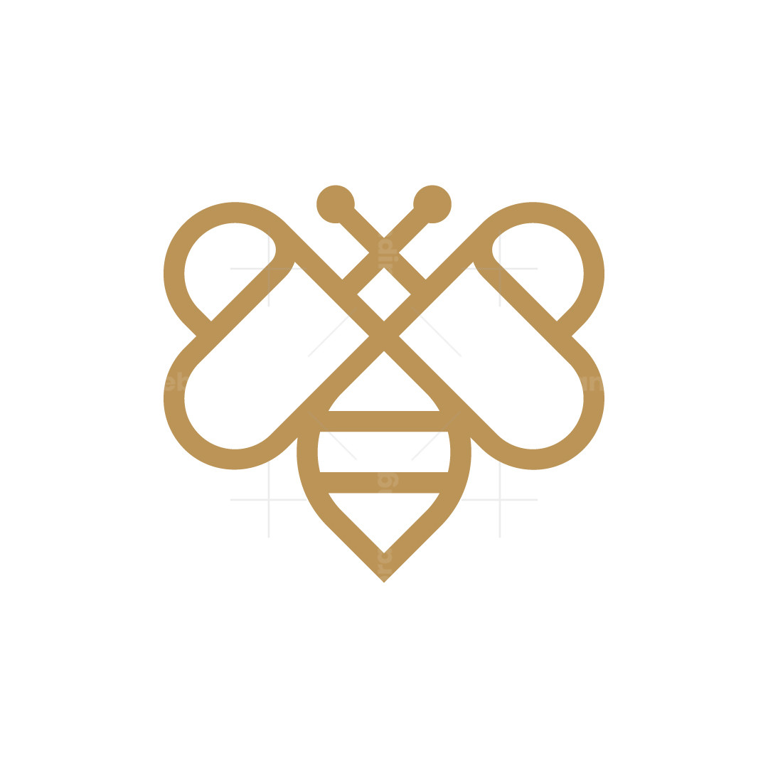Heart Bee Logo | Scalebranding