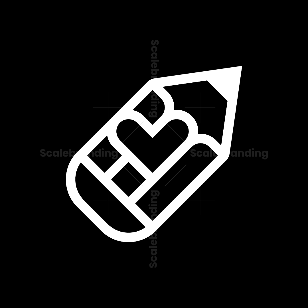 Love Heart Pencil Art Logo | Scalebranding
