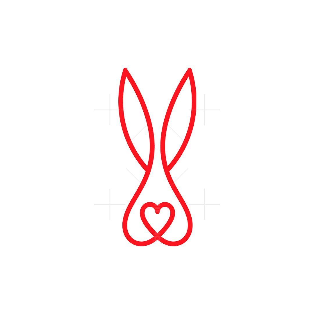 Heart Rabbit Logo | Scalebranding