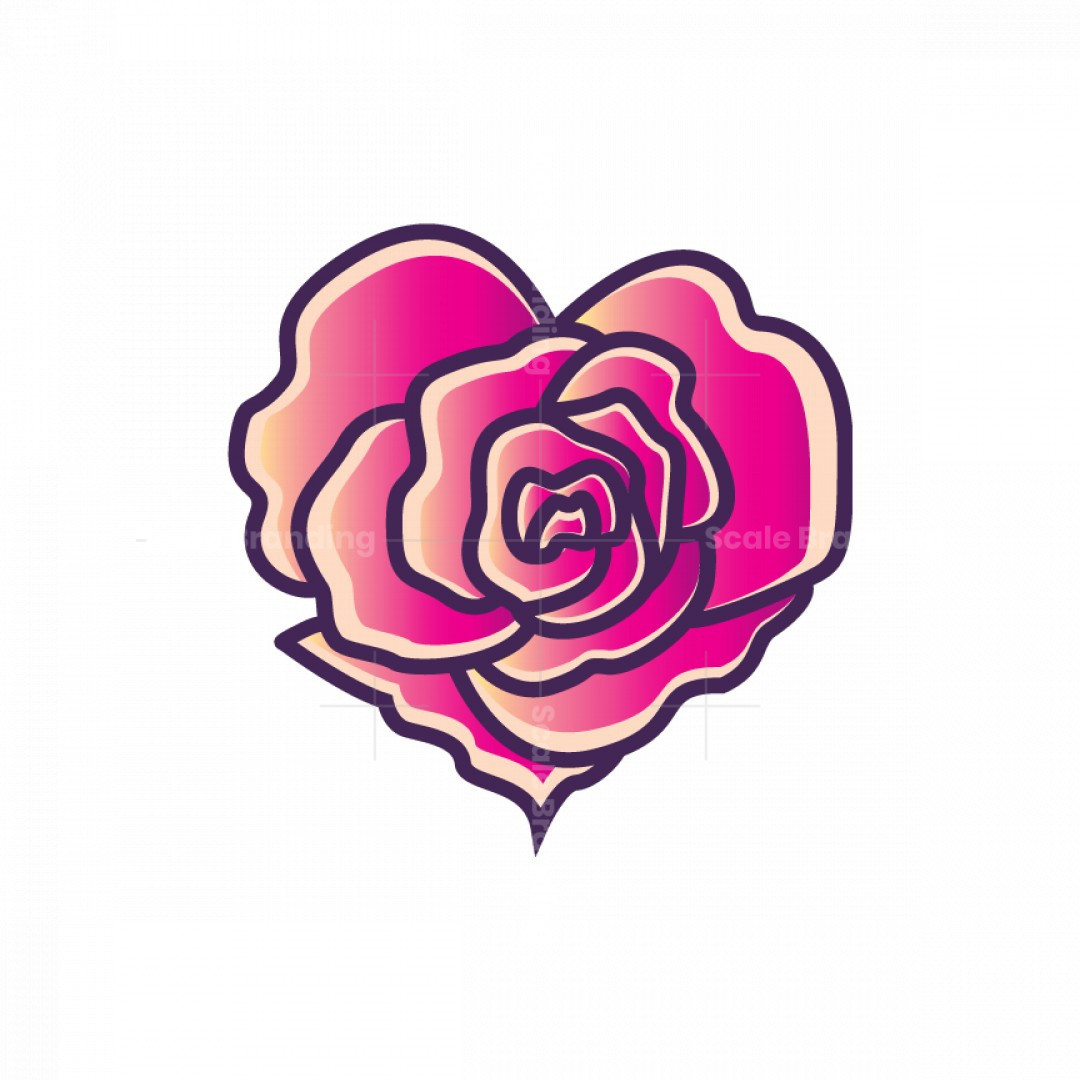 Heart Rose Logo | Scalebranding