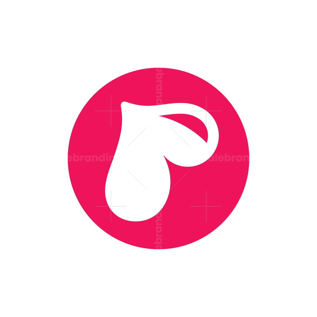 Heart Shape Letter P Logo | Scalebranding