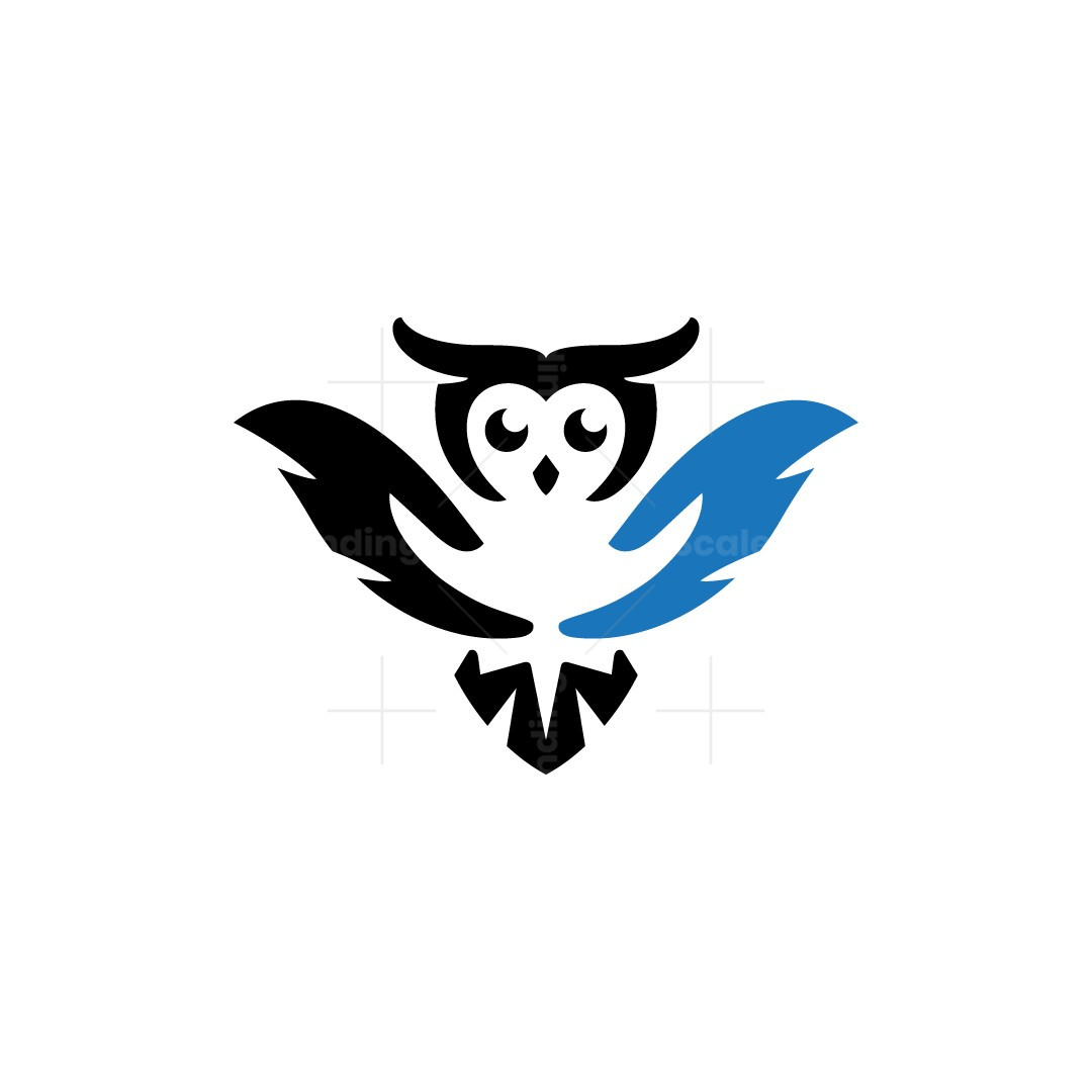 Helping Hands Owl Logo | Scalebranding