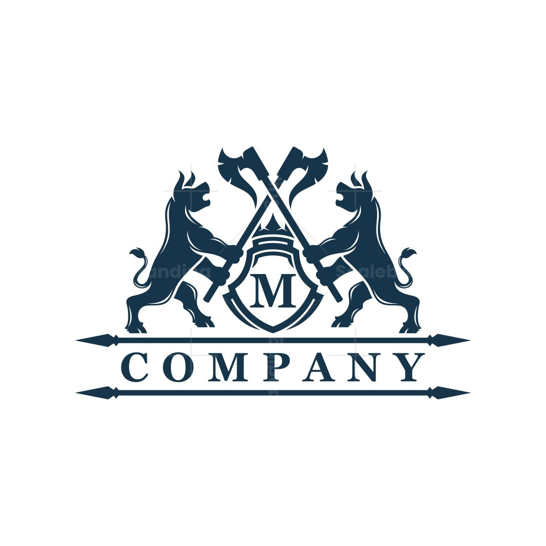 Luxury Heraldry Powerful Guardian Minotaur logo | Scalebranding