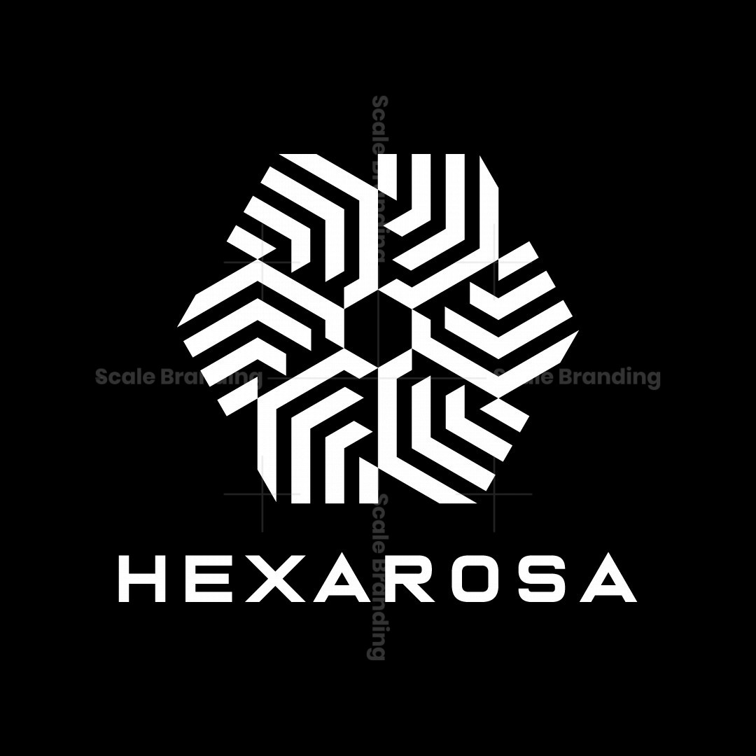 Hexa Rosa Logo | Scalebranding