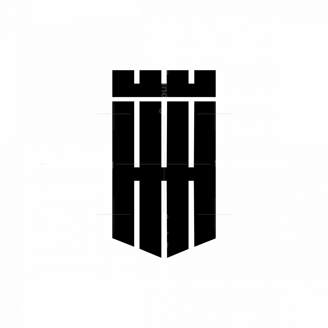 HHH Shield Crown Monogram Logo | Scalebranding