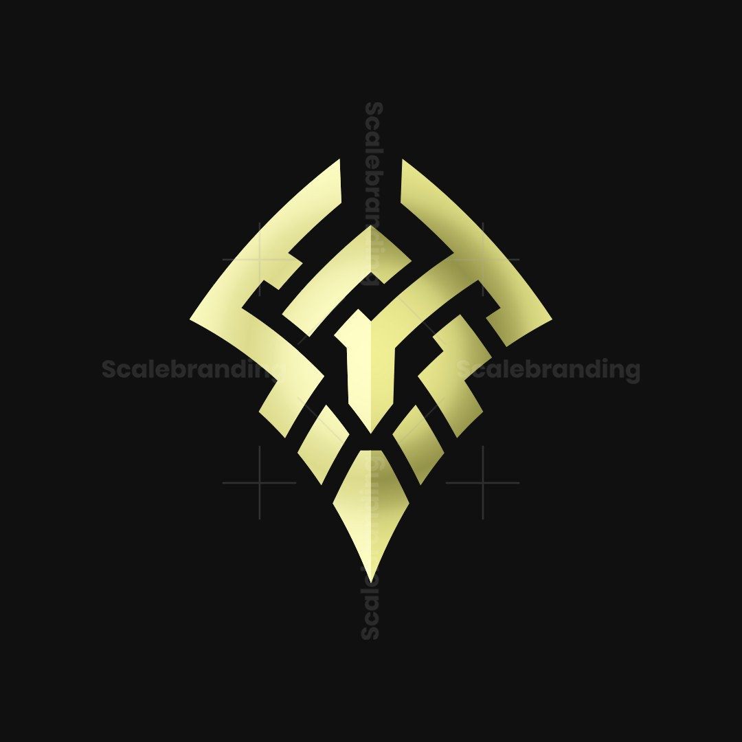 High King Viking Man Logo | Scalebranding