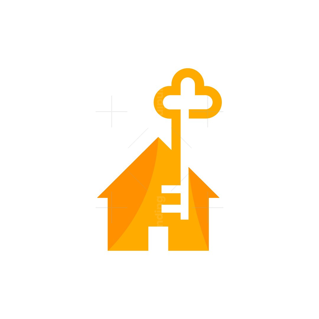 Home Key Logo Gradient Key House, Key Real Estate Home Building Logo