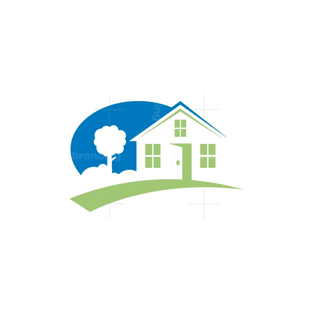 Home Realty Town Resort Real Estate Logo | Scalebranding
