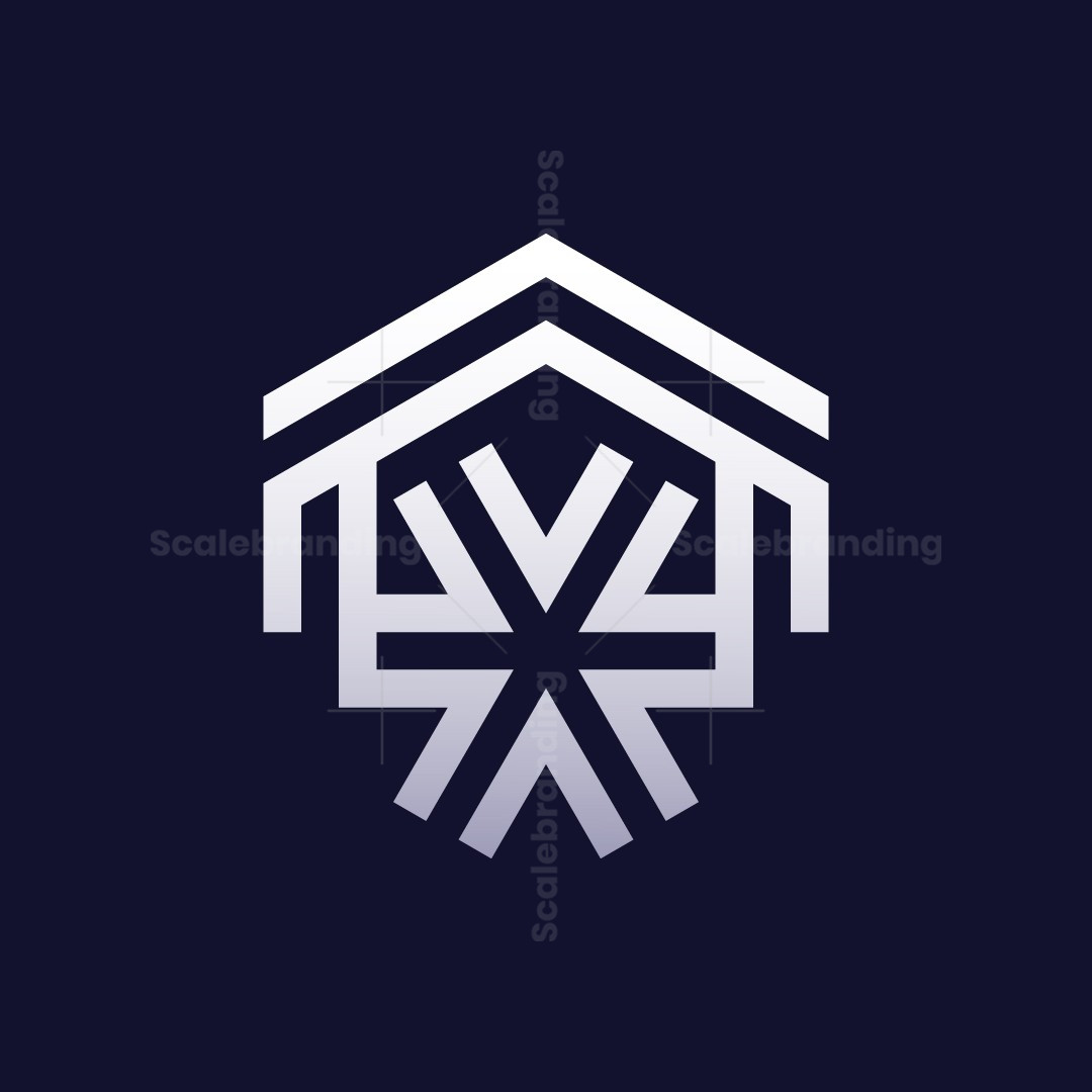 Star In Hexagon Logo Hexagon Star Colorful Logo Stock Illustration