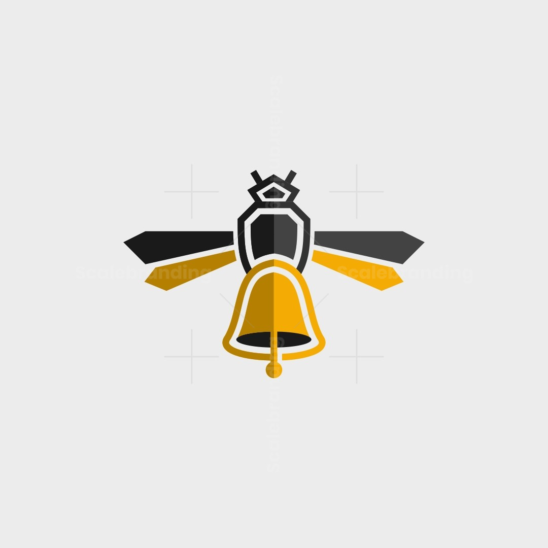Honey Bee Bell Logo | Scalebranding