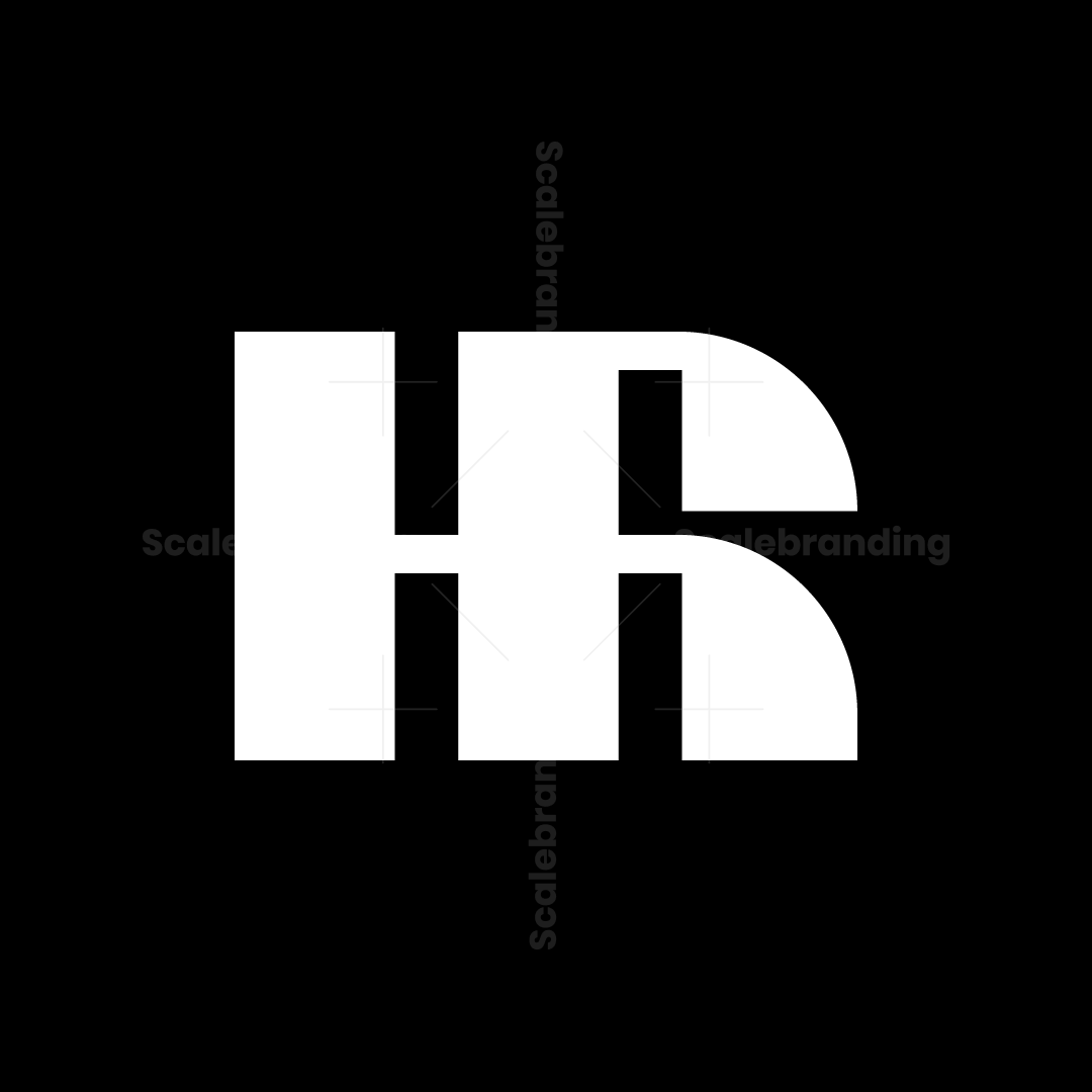 monogram hr or rh logo | Scalebranding