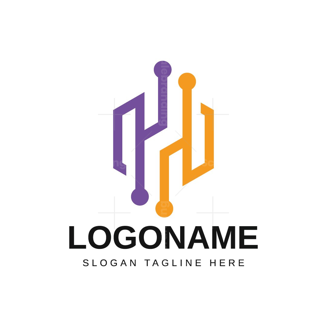 Hugo Tech H Letter Logo | Scalebranding