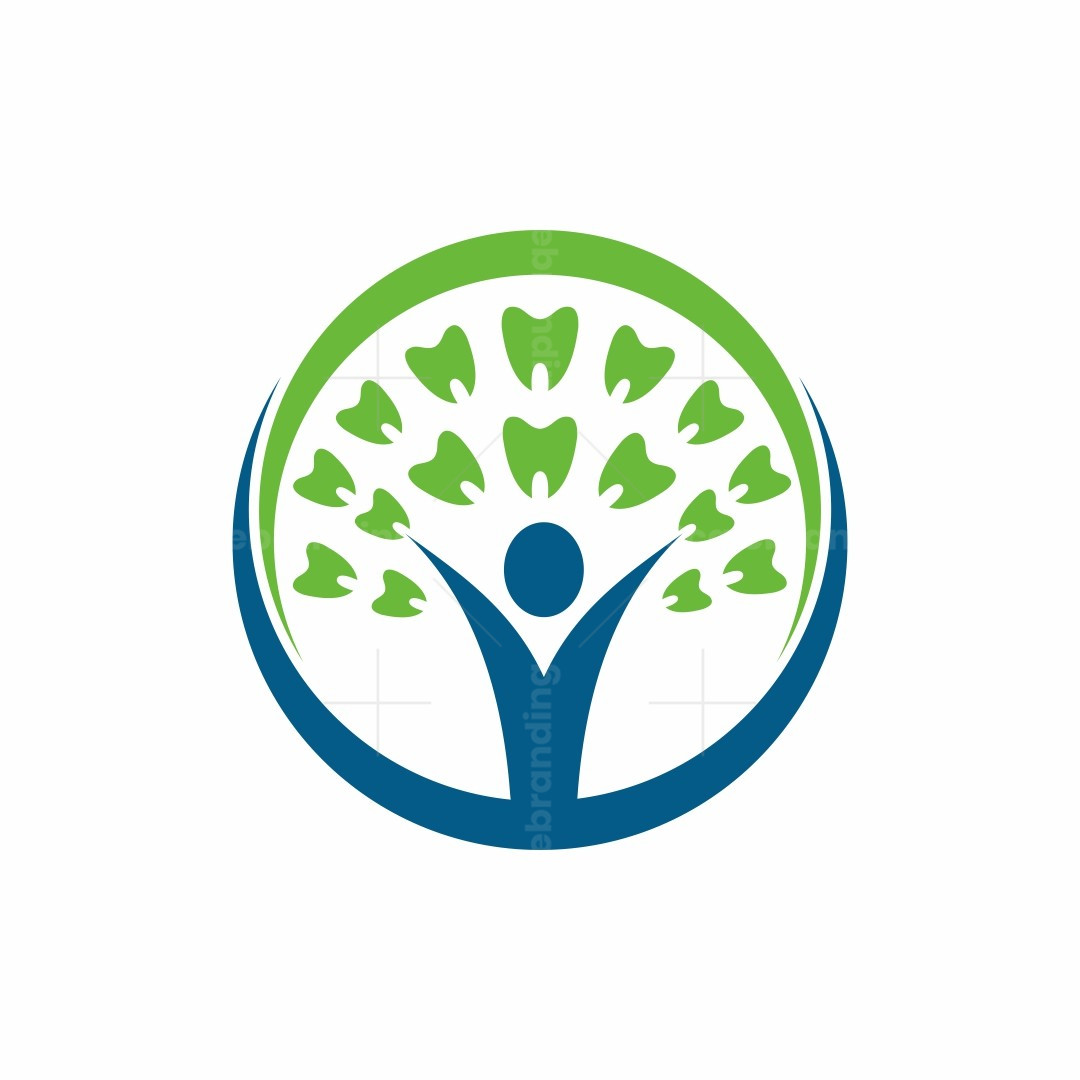 Logotipo Dental Humano