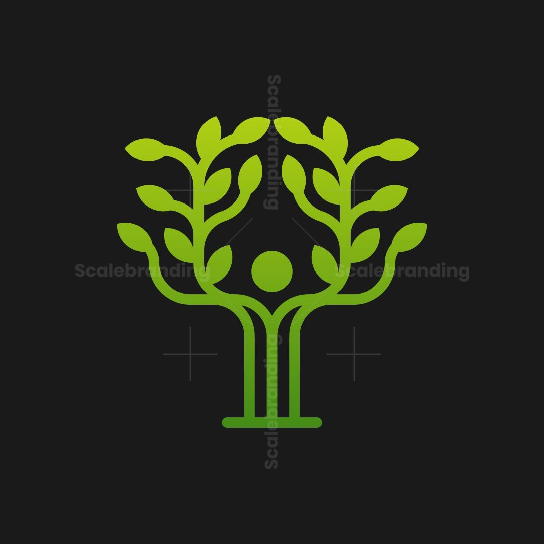Human Leaf Ecology Logo | Scalebranding