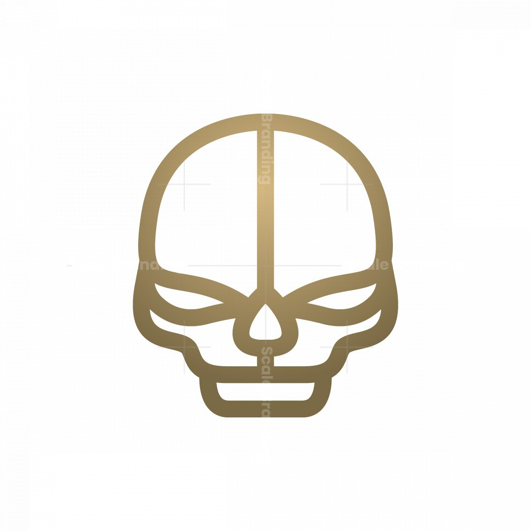 Human Skull Logo Skeleton Head Logo | Scalebranding