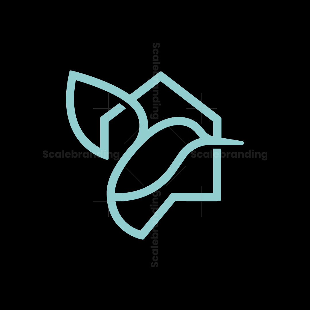 Hummingbird House Logo | Scalebranding