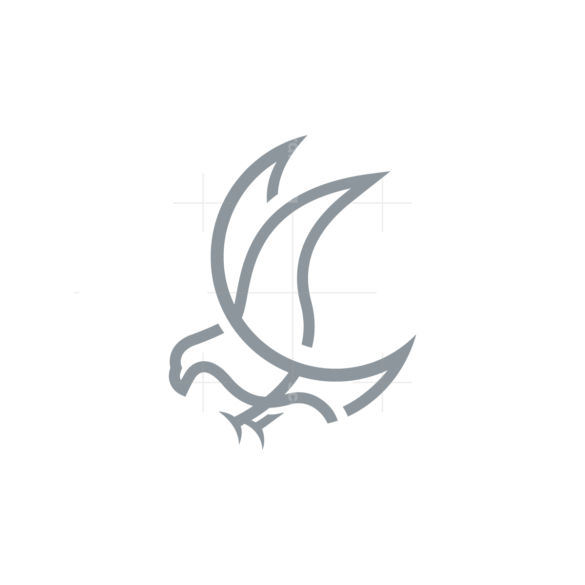 Hunting Eagle Logo | Scalebranding