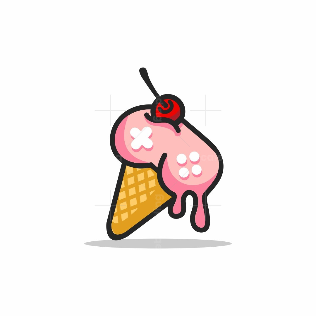 Ice cream gaming Logo | Scalebranding