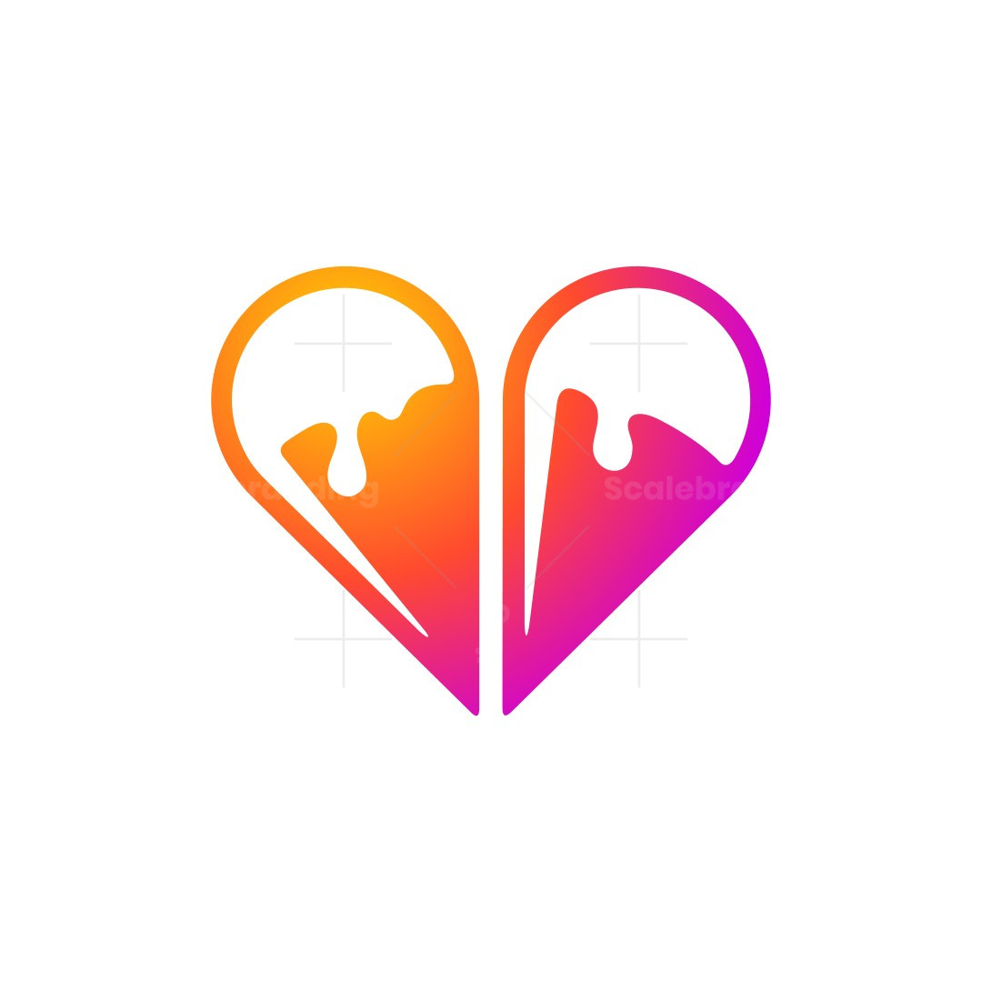 Heart Icecream Logo