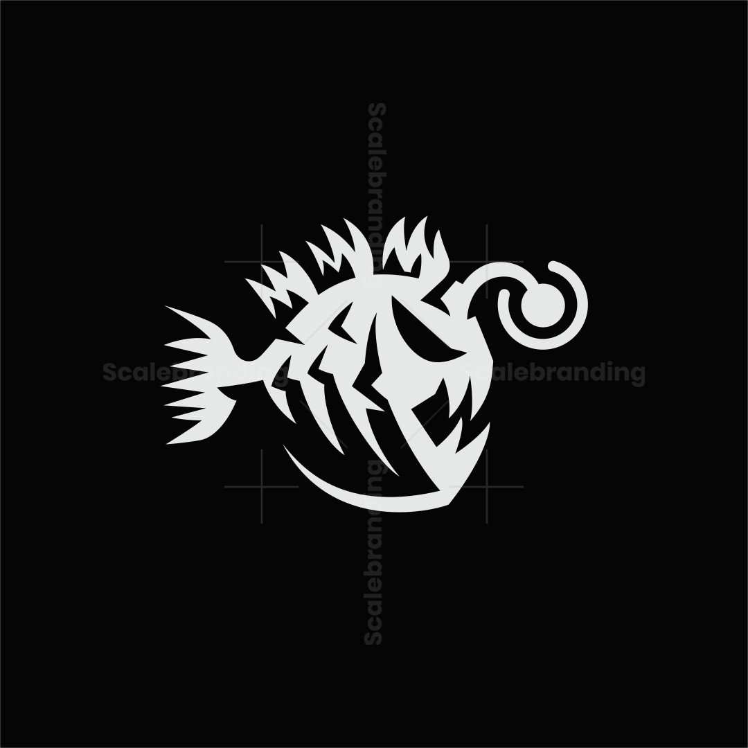 Iconic Angler Fish Logo | Scalebranding