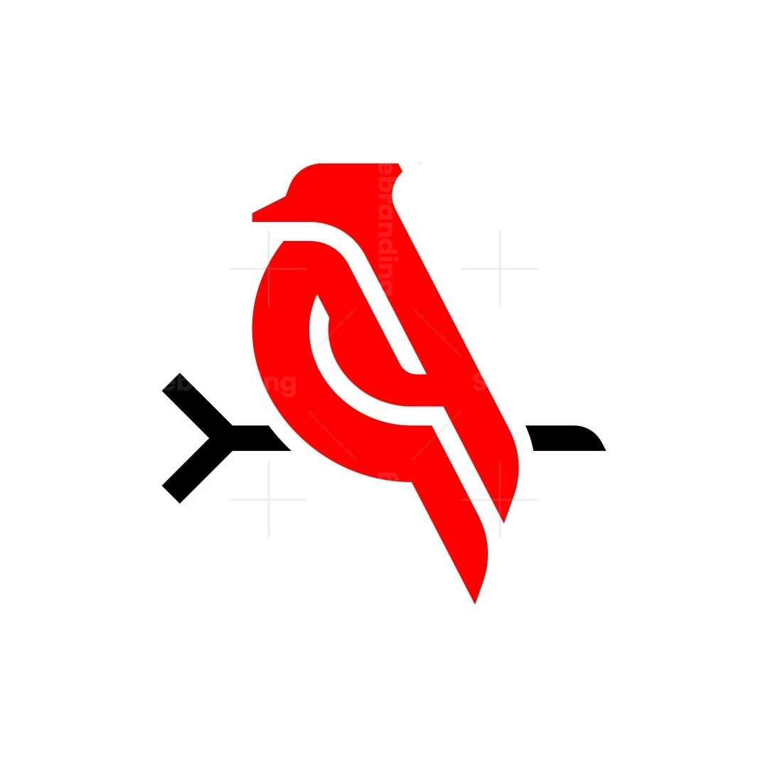 Iconic Cardinal Bird Logo | Scalebranding
