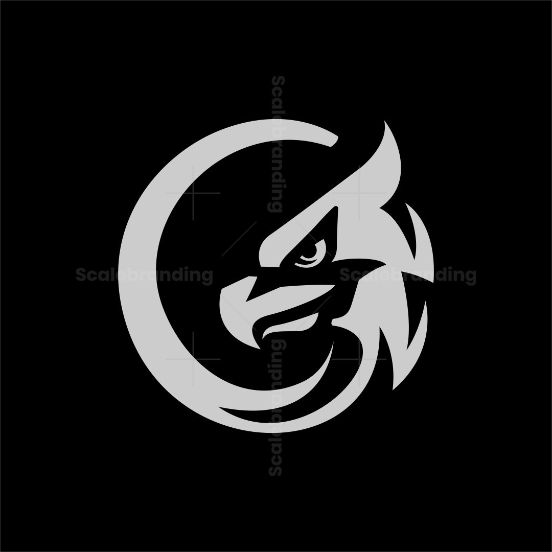 Iconic Circle Eagle Logo | Scalebranding