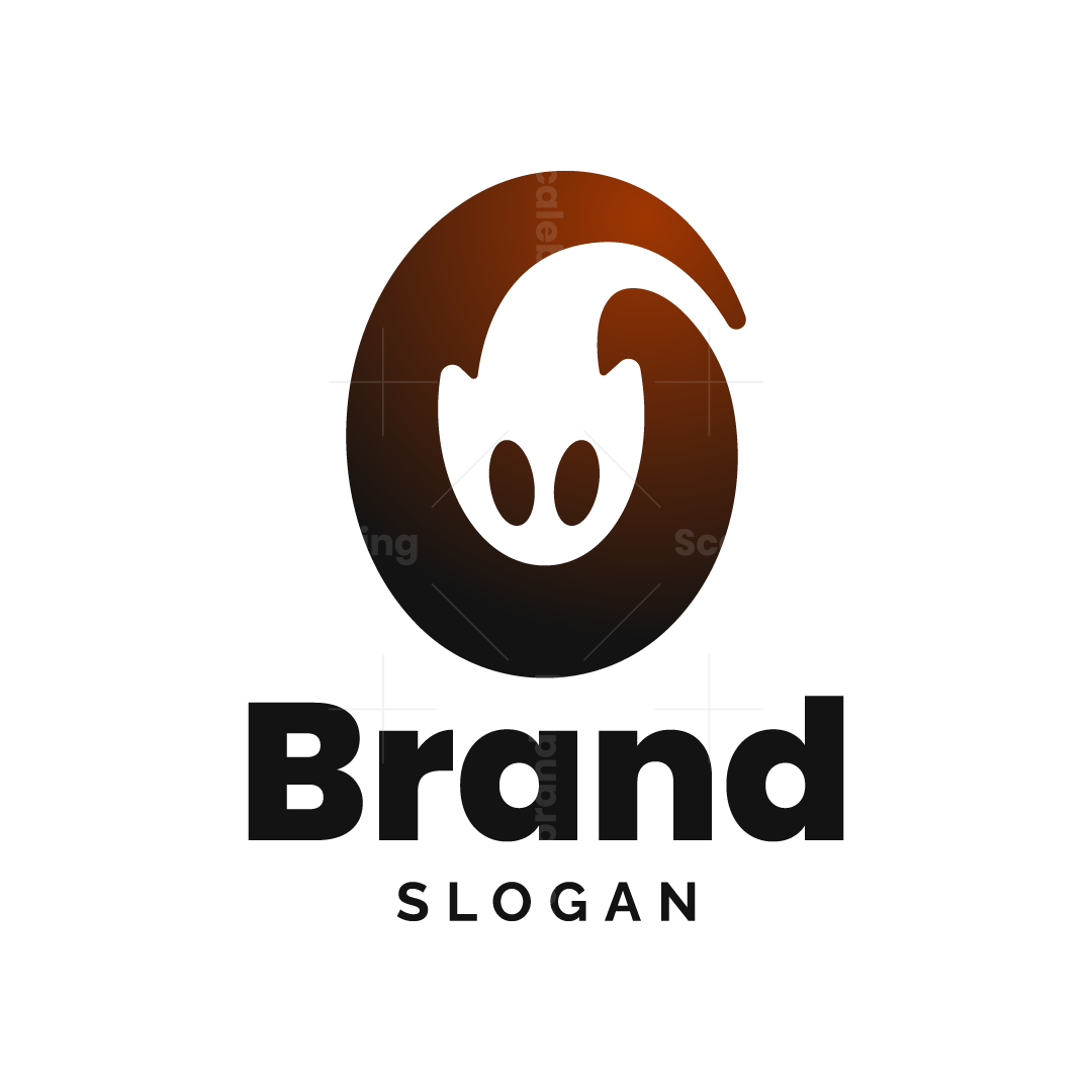Iconic Dragon Worm Gradient Logo | Scalebranding
