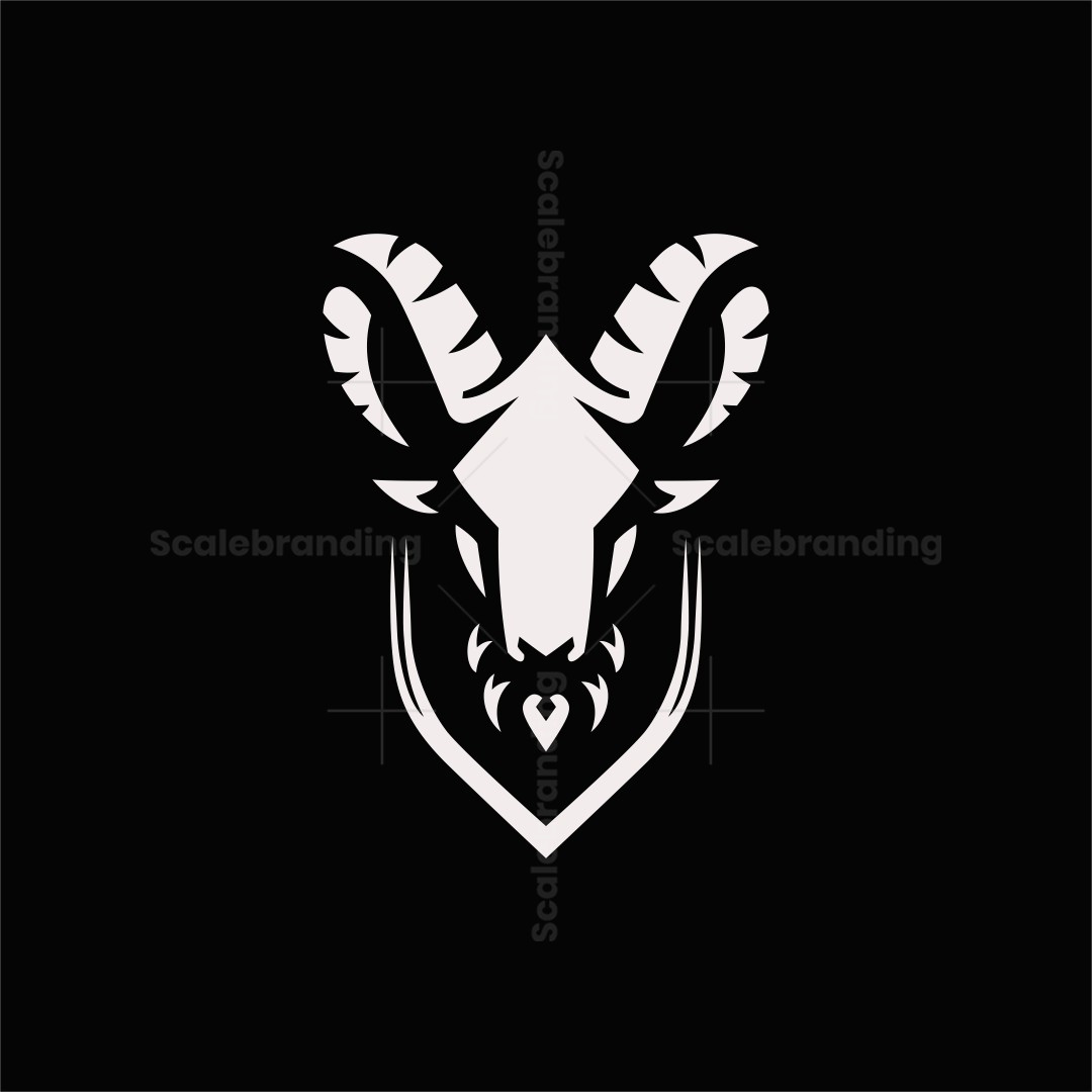 Iconic Goat Head Shield Logo | Scalebranding
