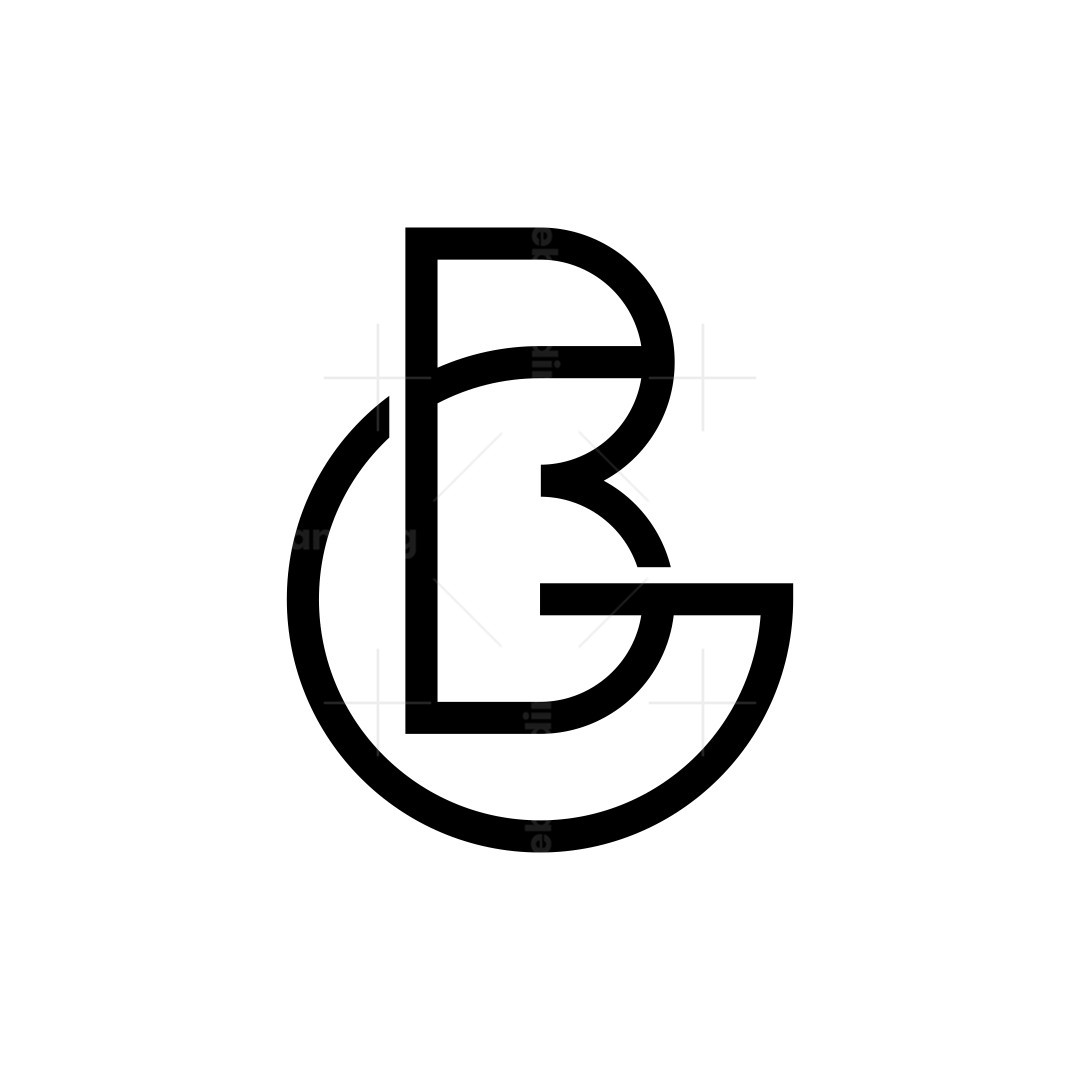Iconic Letter BG GB Letter Logo | Scalebranding
