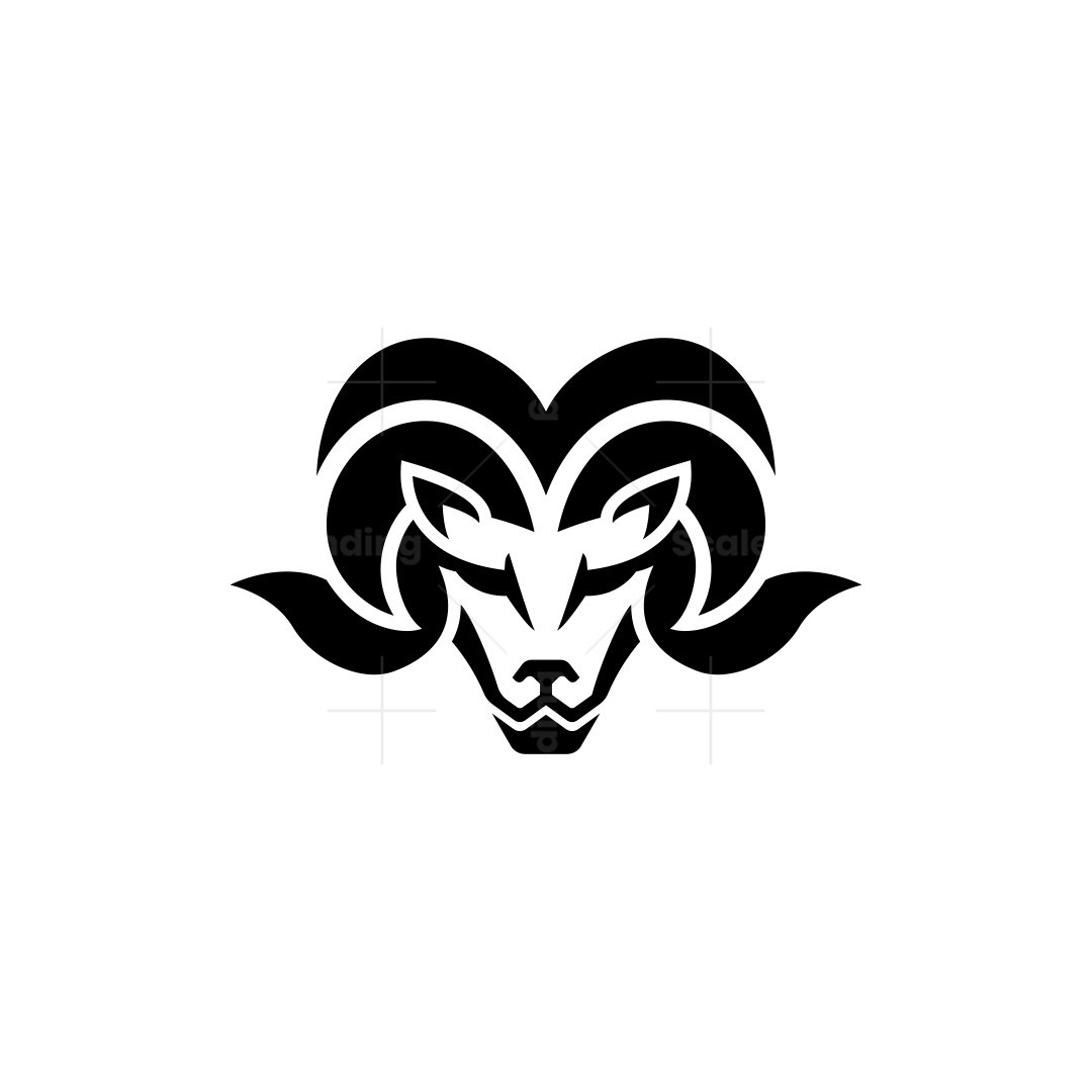 Iconic Ram Head Logo | Scalebranding