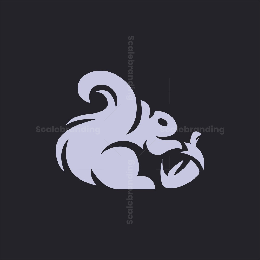 Iconic Squirrel Nut Logo | Scalebranding