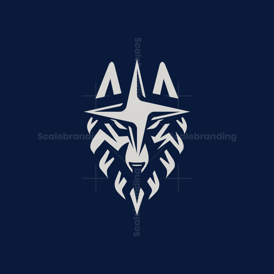 Iconic star Wolf Logo | Scalebranding