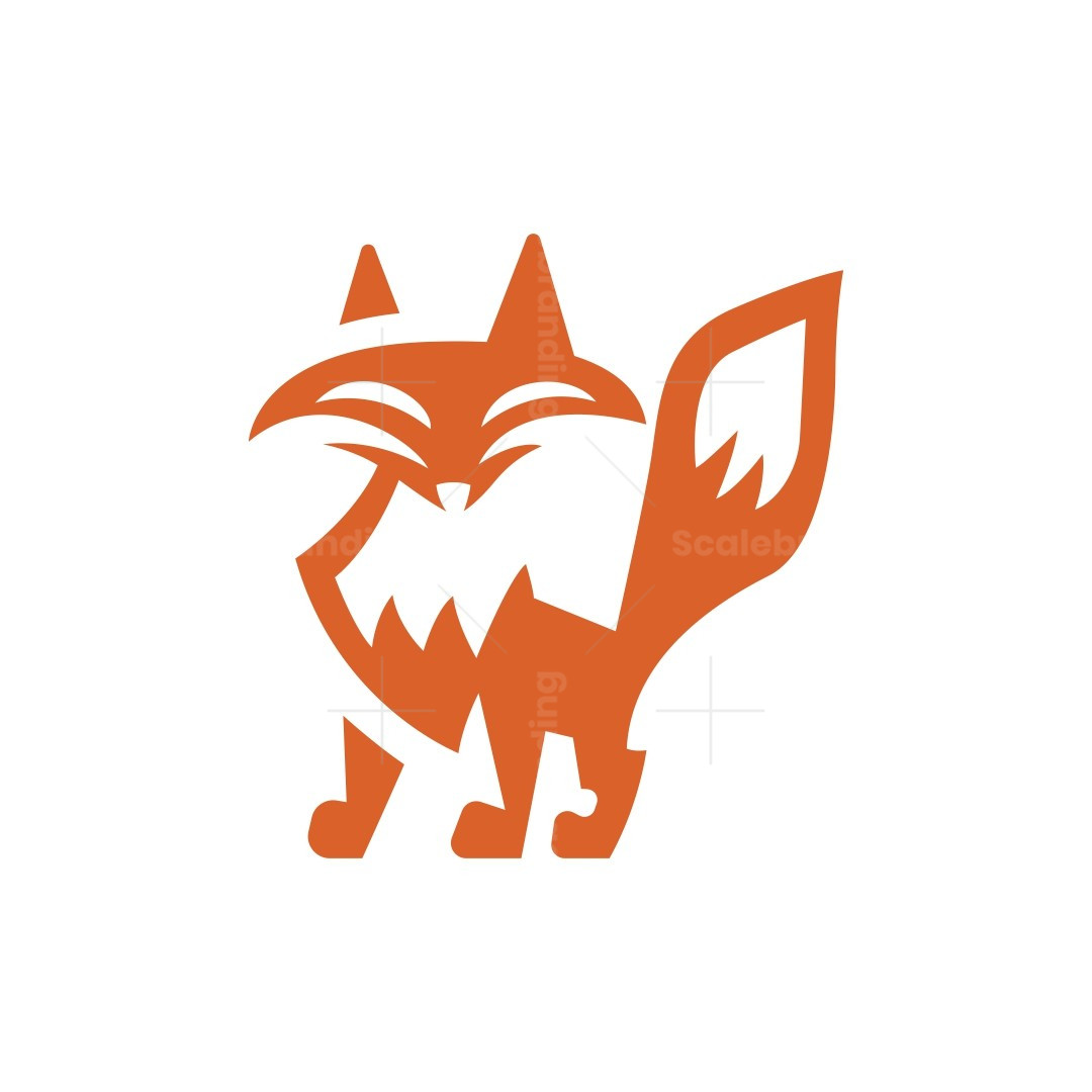 Iconic Stylish Fox Logo | Scalebranding