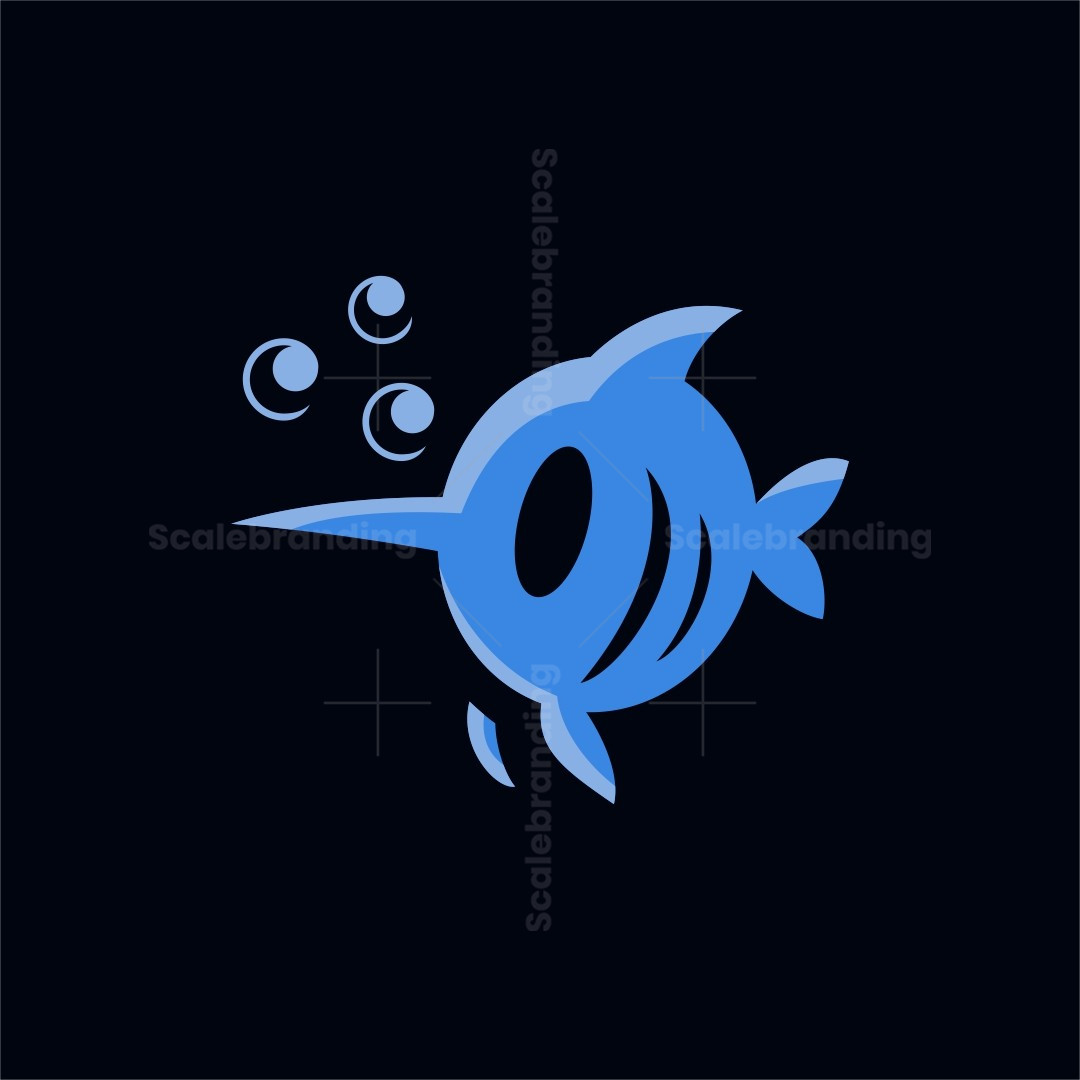 Iconic Sword Fish Logo | Scalebranding