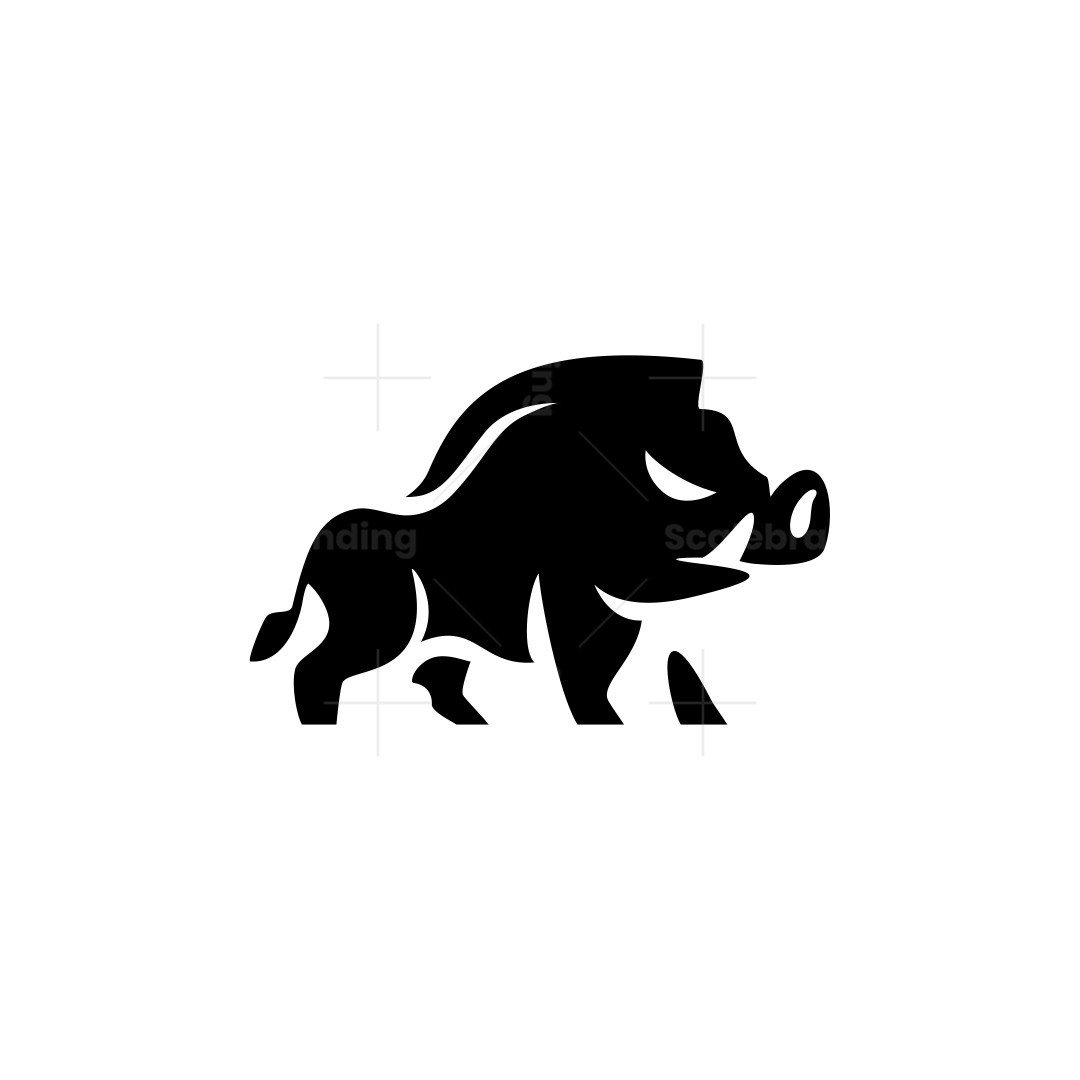 Iconic Wild Boar logo | Scalebranding