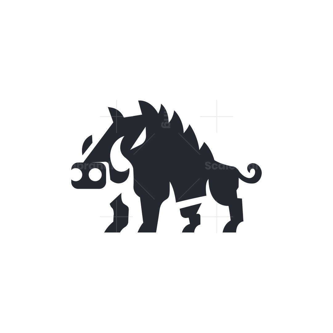 Iconic Wild Boar Logo | Scalebranding